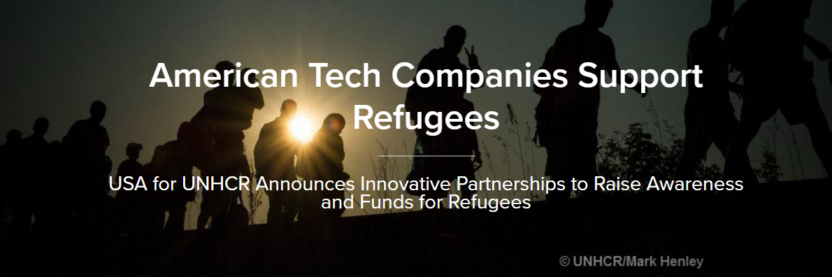 USA for UNHCR announces three innovative partnerships to help refugees