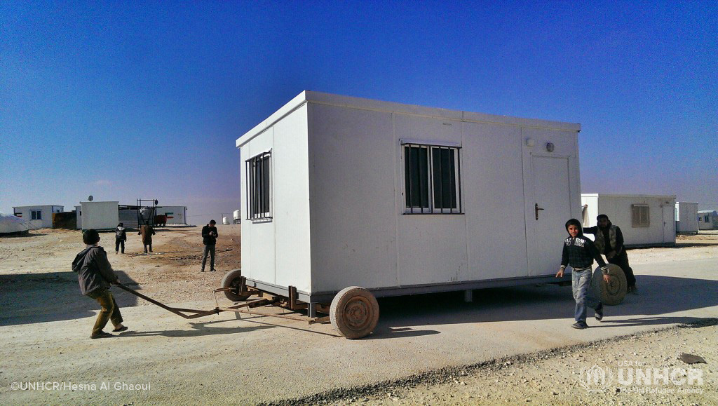 Making the Za’atari refugee camp a community