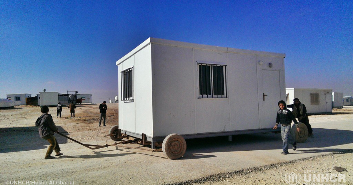 Making the Za’atari refugee camp a community