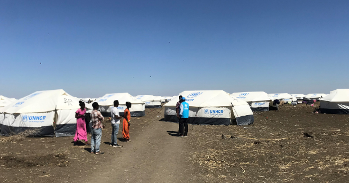 UNHCR relocates first Ethiopian refugees to a new site in Sudan