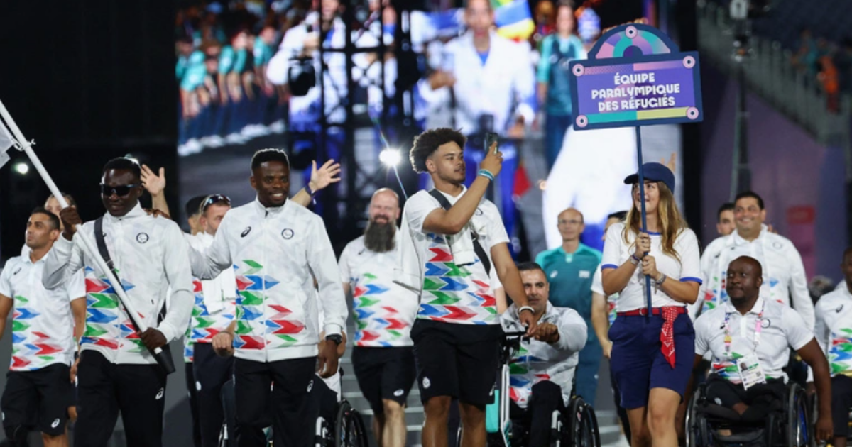 Refugee Paralympic Team takes center stage at Paris 2024 Opening Ceremony
