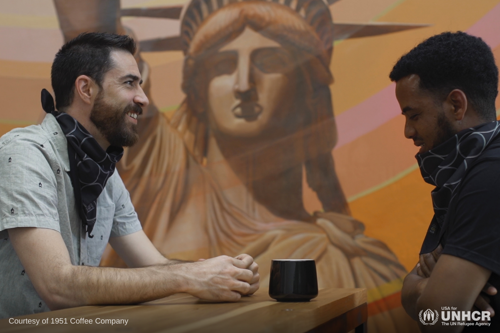 Coffee shop offers jobs and training to refugees in the U.S.