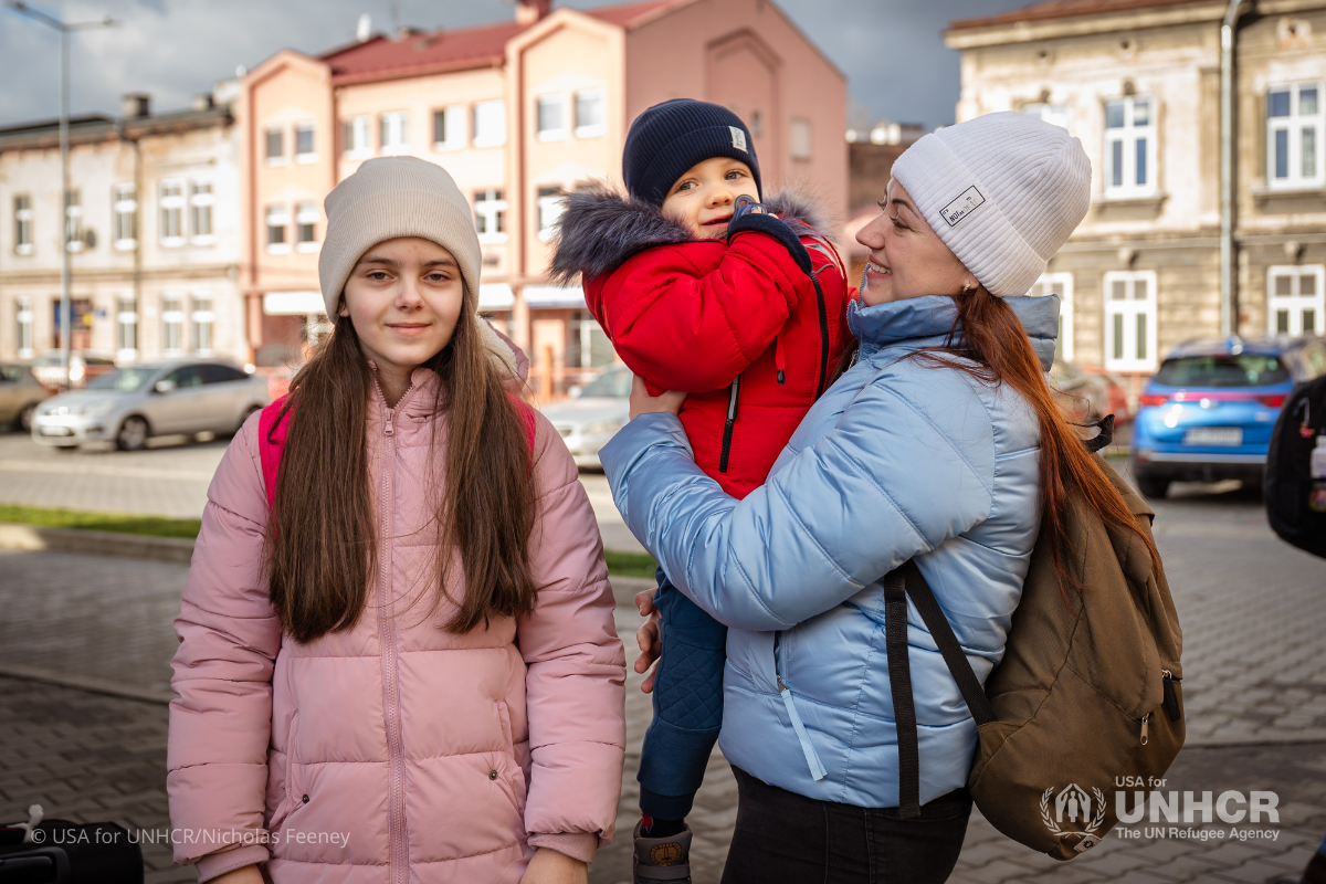 For this UNHCR protection monitor in Poland, the work is deeply personal
