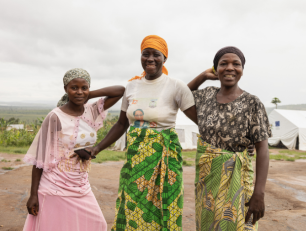 Refugee women show their strength