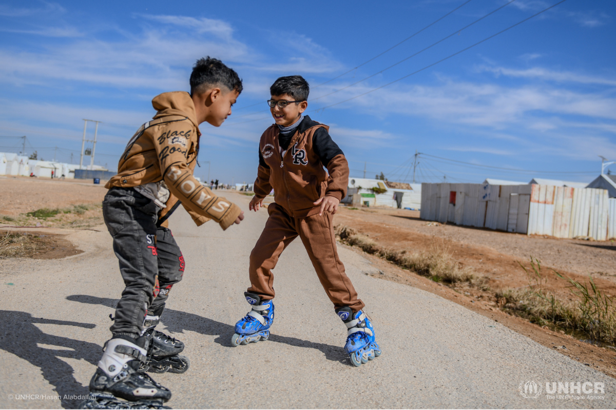 From refugee classmates to best friends