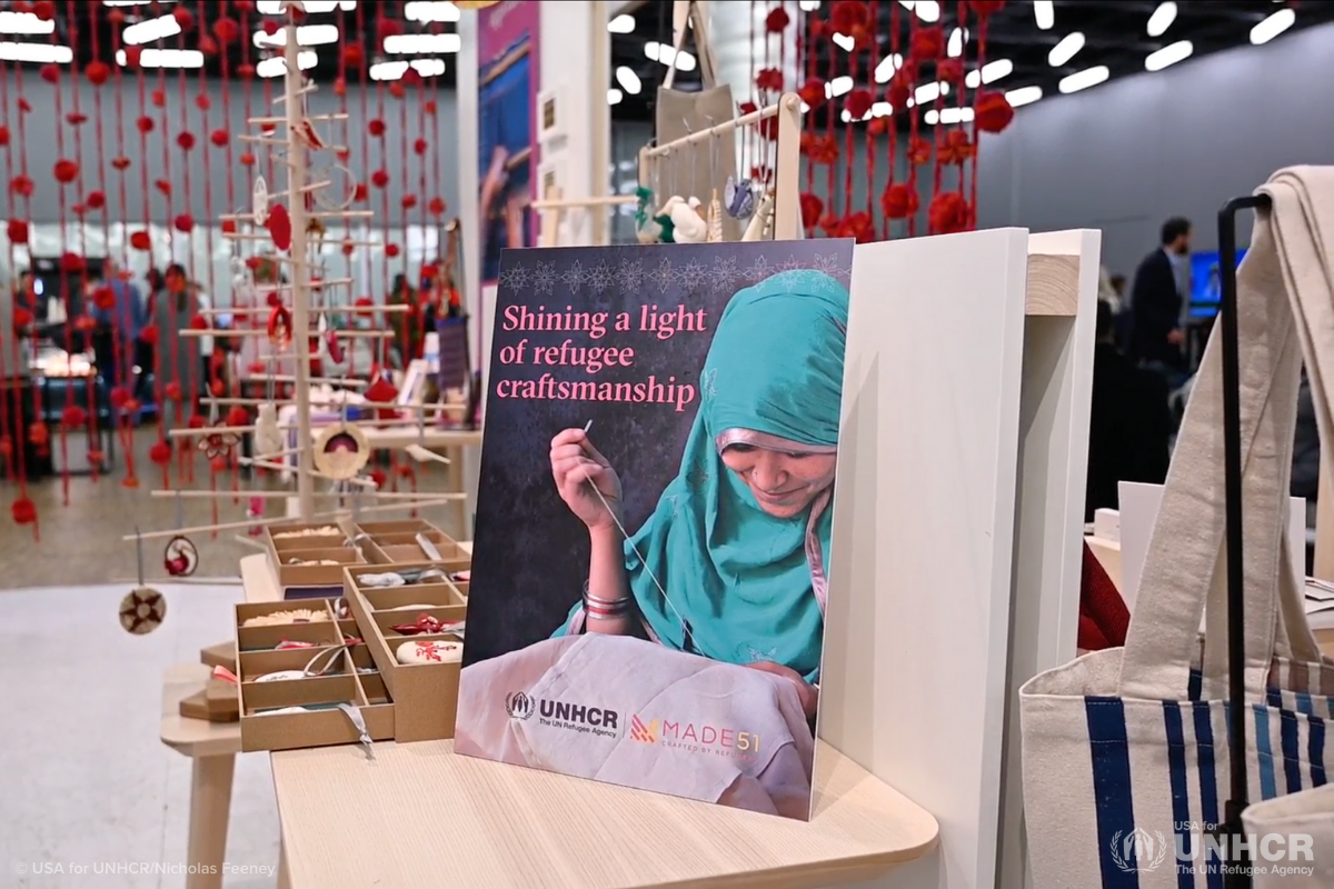 Gifts that give back to refugees for the holidays