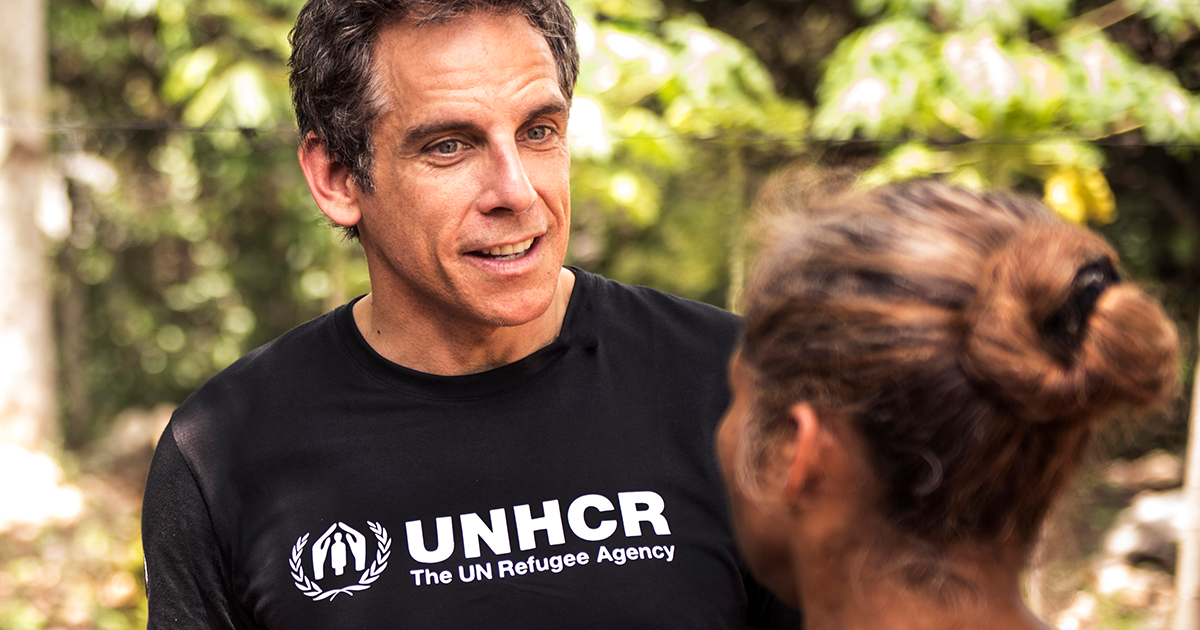 Ben Stiller’s longest role: Five years standing #withrefugees