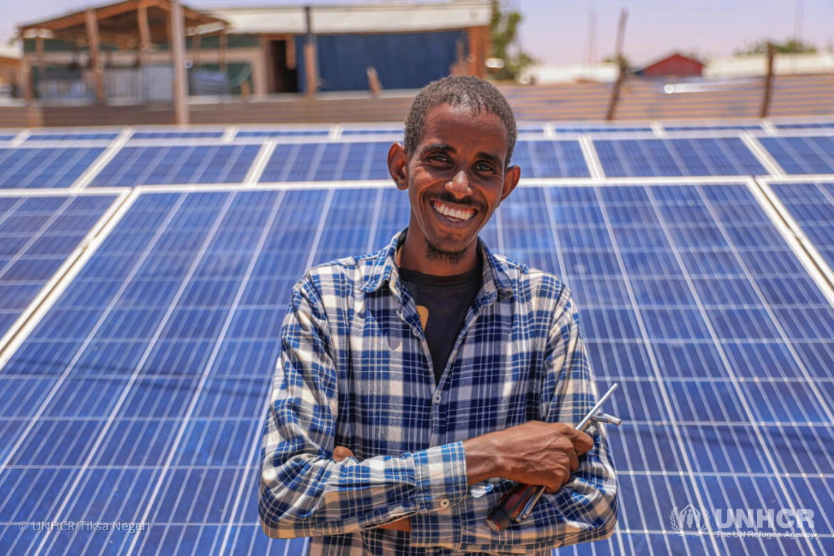 Solar cooperative brings light and development to refugees in Ethiopia