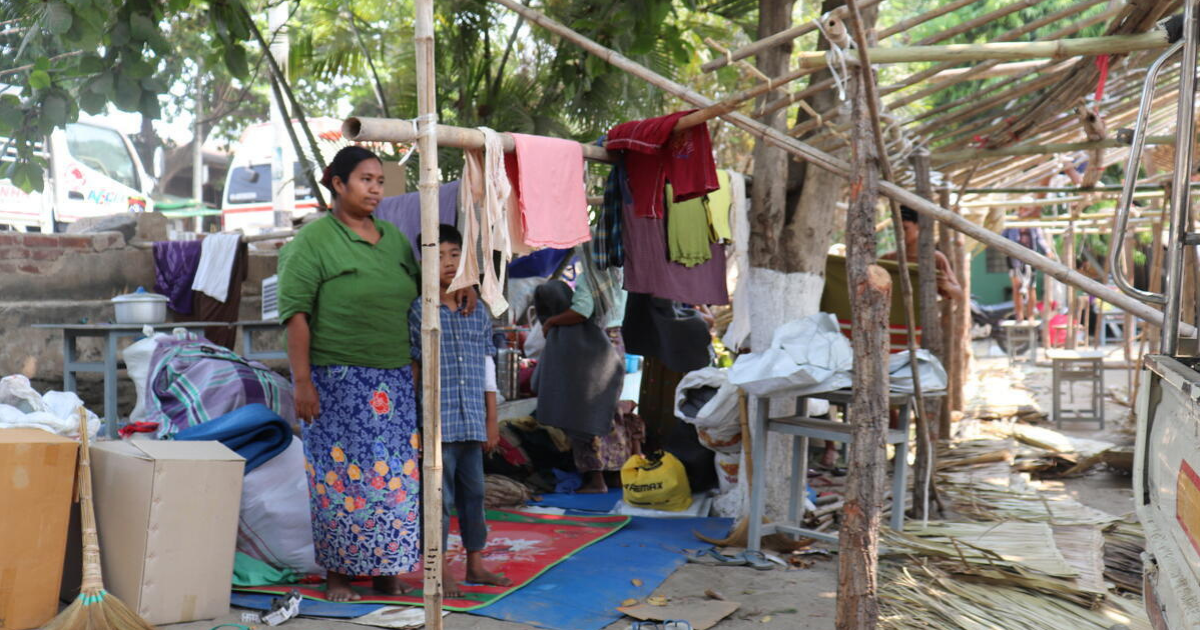 Myanmar quake piles fresh suffering on families fleeing conflict